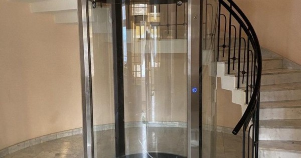 OVAL KABİN EV ASANSÖRÜ